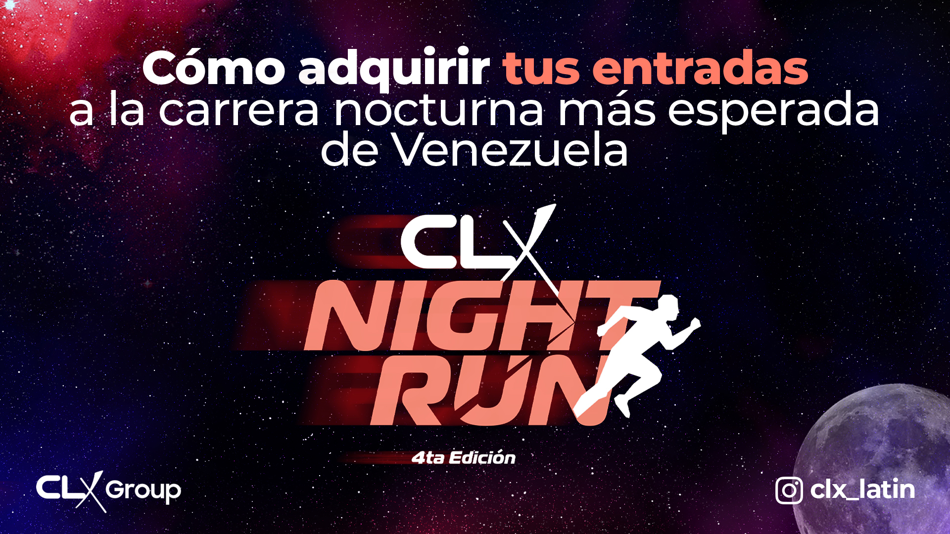 ¿Cómo comprar entradas a la CLX Night Run 2025?